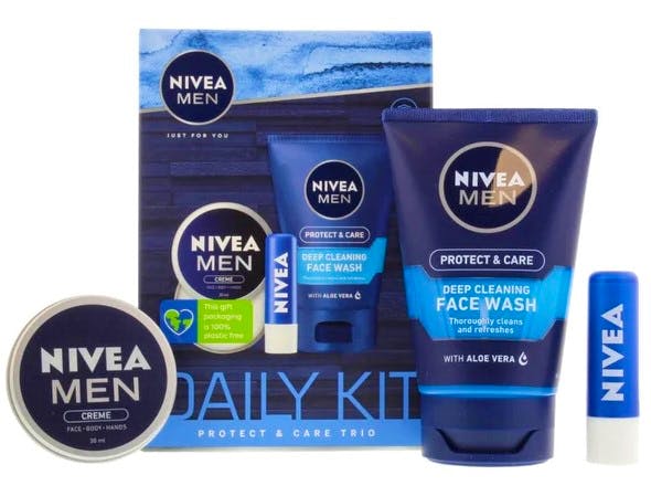 NIVEA Men Daily Trio Set 5,5 ml + 30 ml + 100 ml - £4.99