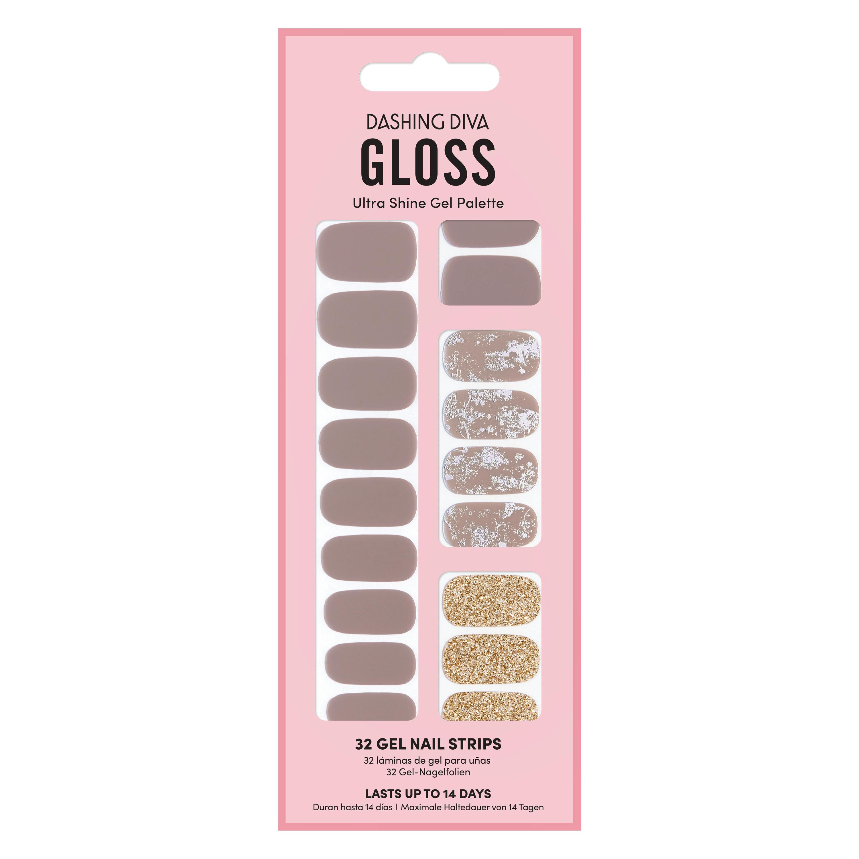 Dashing Diva Gloss Ultra Shine Gel Palette Turn To Stone 32 pcs - £7.99