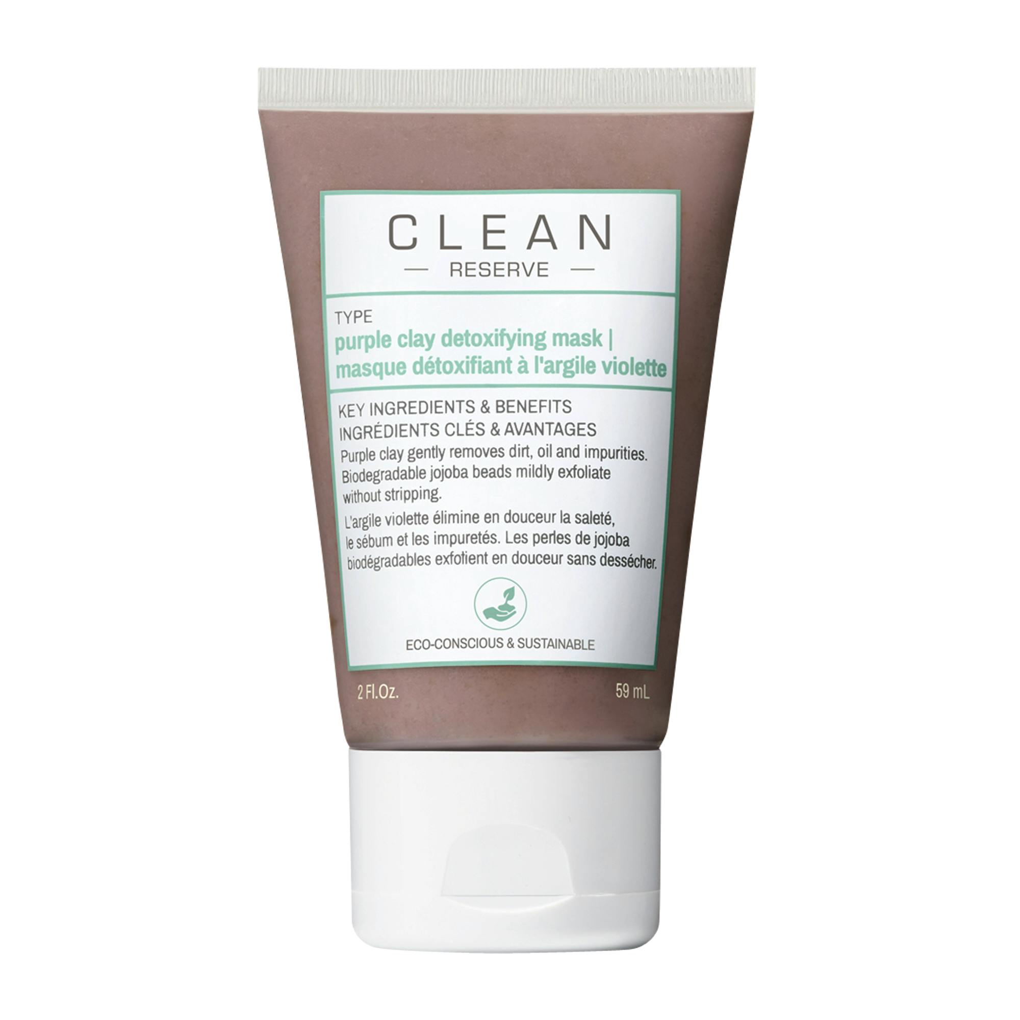 Clean Reserve Purple Clay Detoxifying Face Mask 59 ml - £12.59