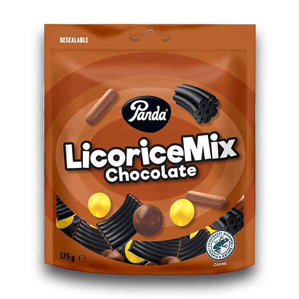 Panda Licorice Mix Chocolate 175 g - 29.95 kr