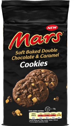 Mars Soft Cookies Choco Caramel 162 g - 23.95 kr