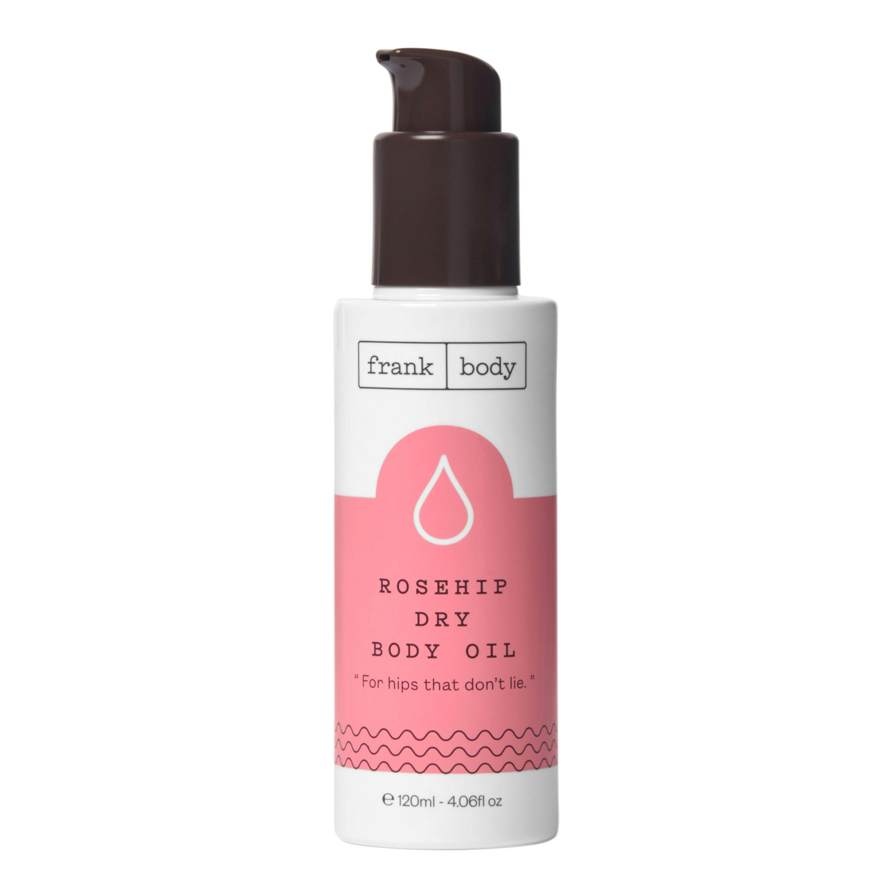 Frank Body Rosehip Dry Body Oil 120 ml - 209.95 kr + Fri Frakt og Ingen ...