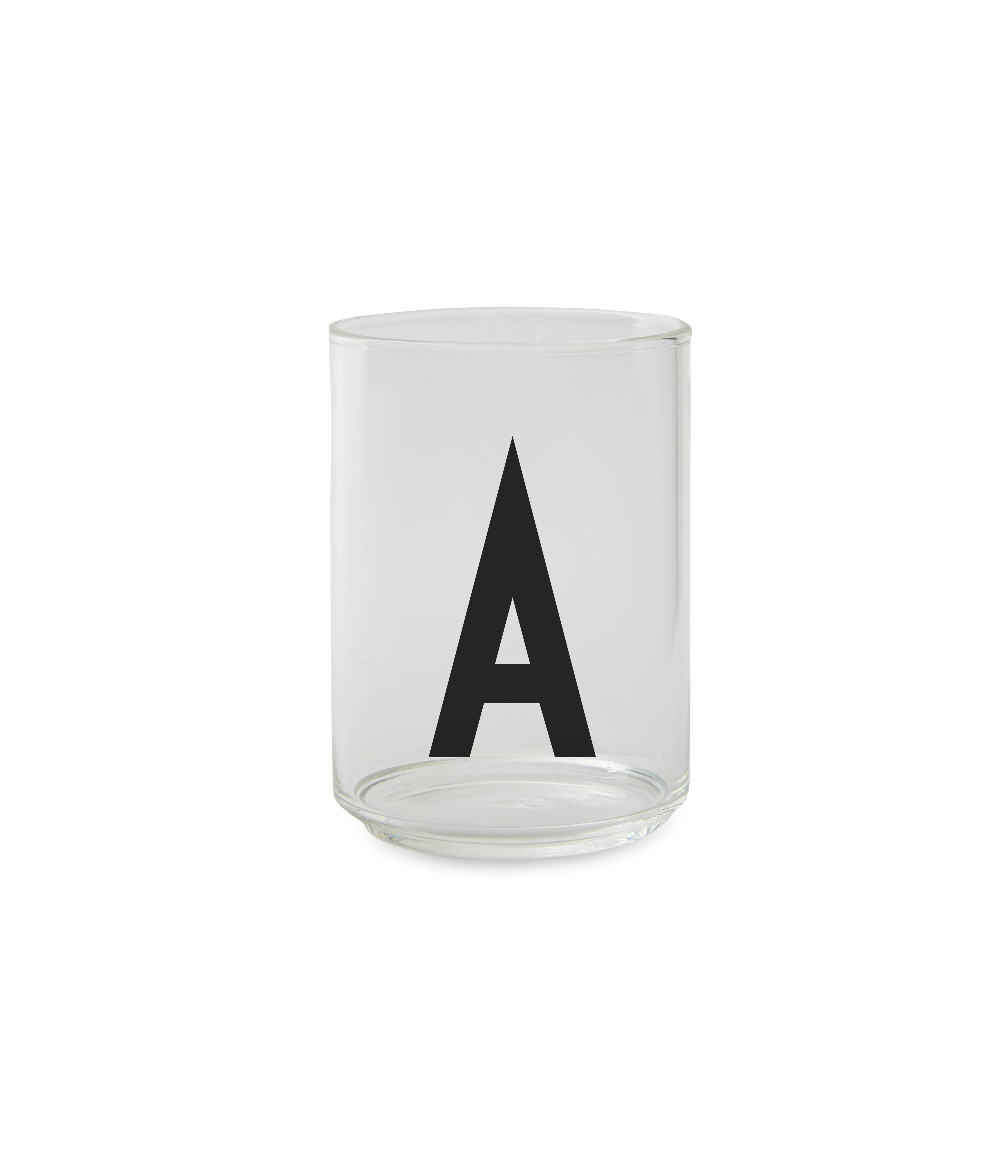 Design Letters Personal Drinking Glass A 1 stk - 69.95 kr